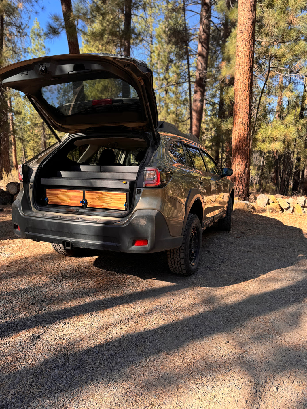 Subaru Outback Camper Kits - Sleeping Platform & Storage Drawers ...