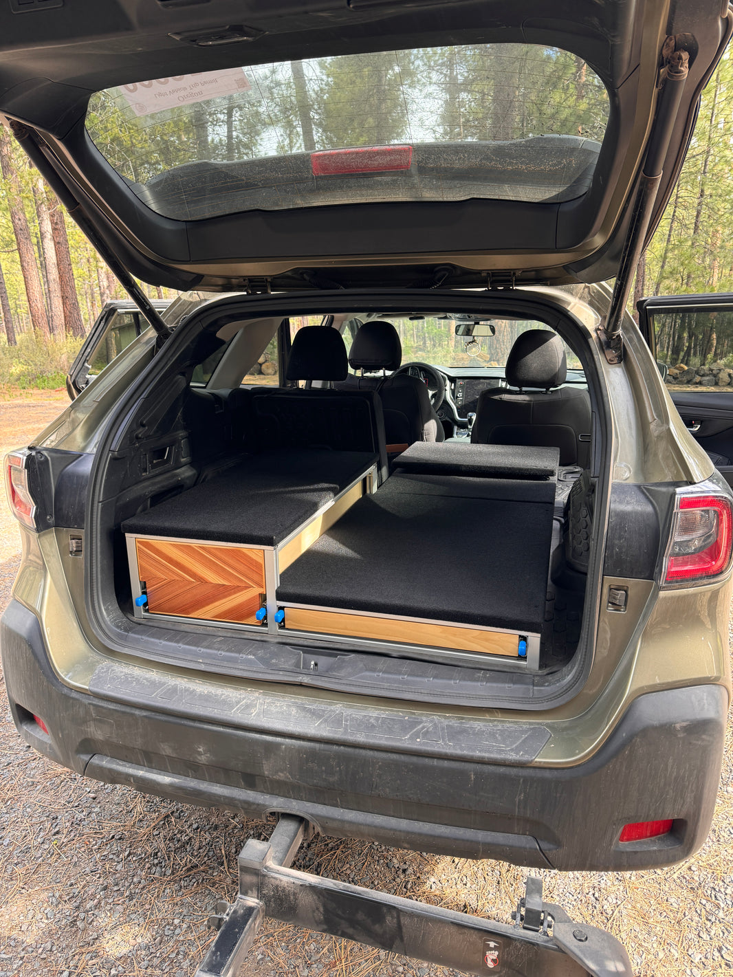 Subaru Outback Camper Kits - Sleeping Platform & Storage Drawers ...